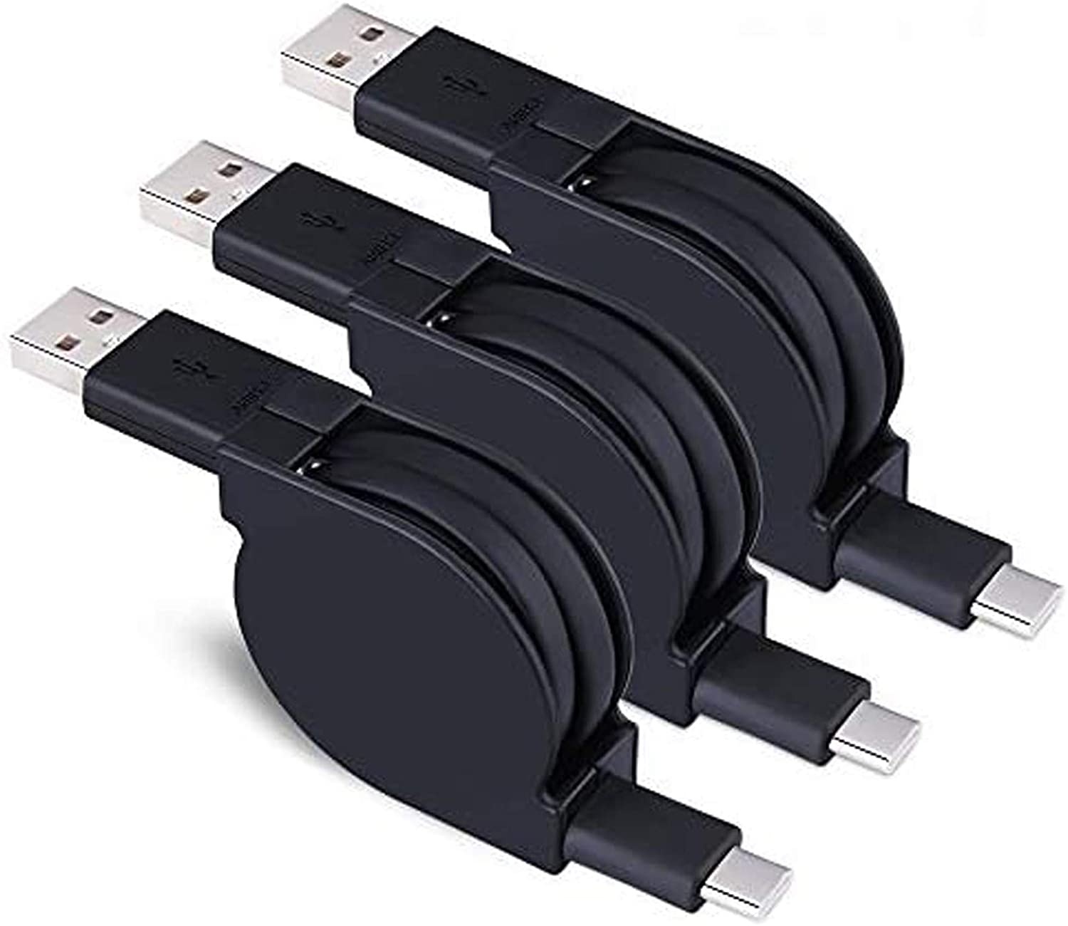 Spring USB Type C power charge cable